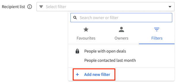 Campaigns: marketing contacts - Knowledge Base | Pipedrive